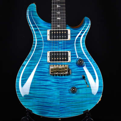 PRS Custom 24 CC 10-Top WL Blue | Reverb