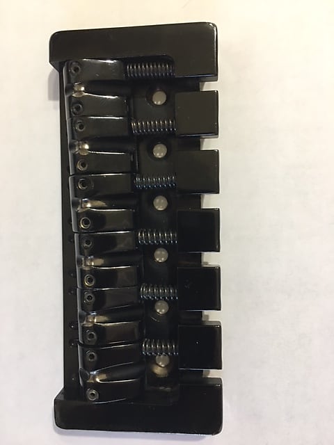 ABM Six-String Bass Bridge Black | Reverb