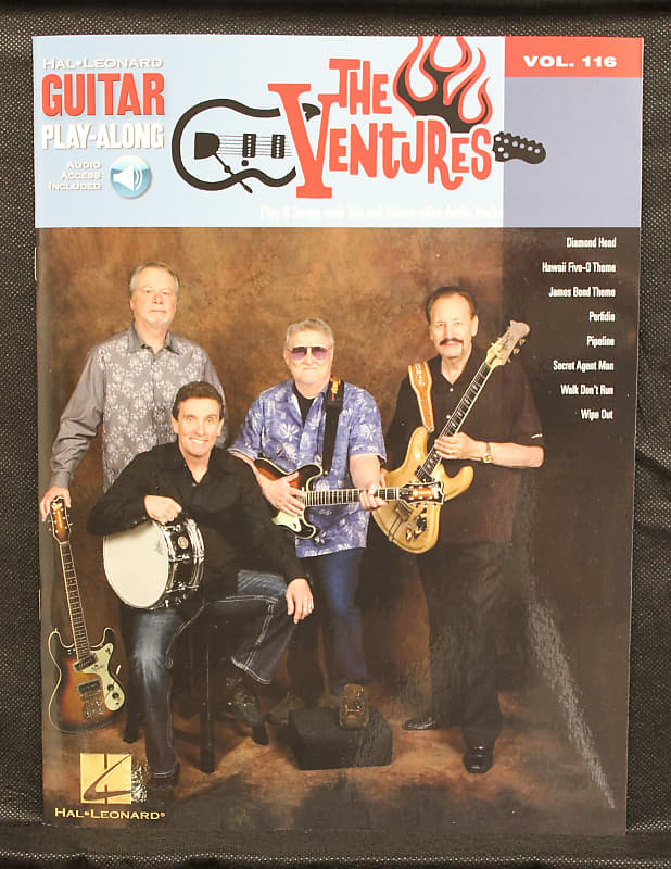 The Ventures Guitar Play-Along Volume 116 Guitar TAB Songbook | Reverb