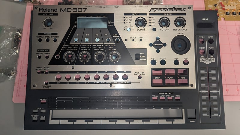 Roland MC-307 Groovebox Parts | Reverb