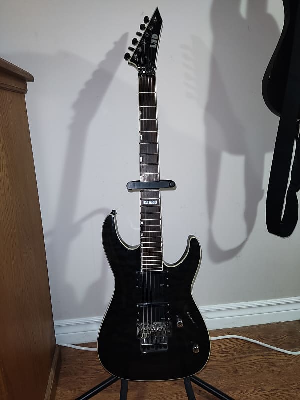ESP LTD MH-250 - See Thru Black | Reverb Canada
