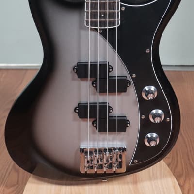 Dunable Guitars R2 DE Bass - Silverburst | Reverb