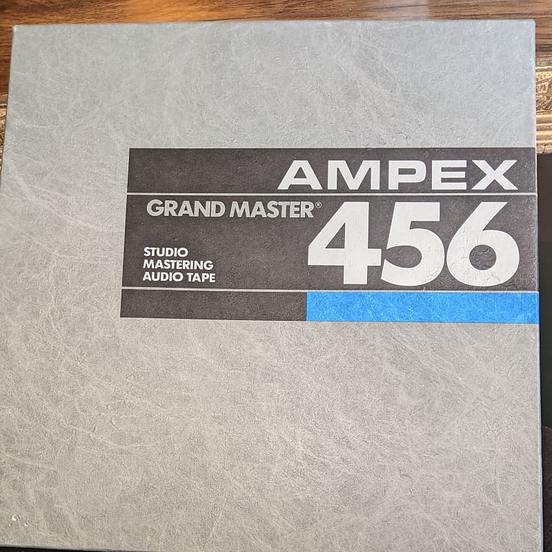 Ampex 456 Grand Master Studio Mastering Audio Tape 1/2" x | Reverb