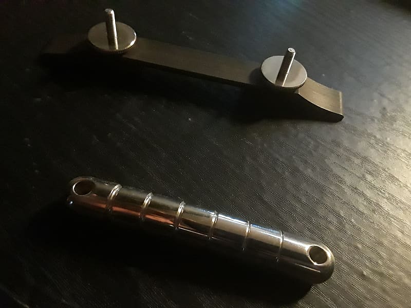 Rocking bar bridge and base Hollowbody floating Chrome | Reverb