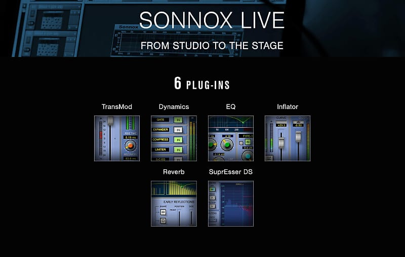 Sonnox New Sonnox Live Bundle HD HDX eDelivery | Reverb
