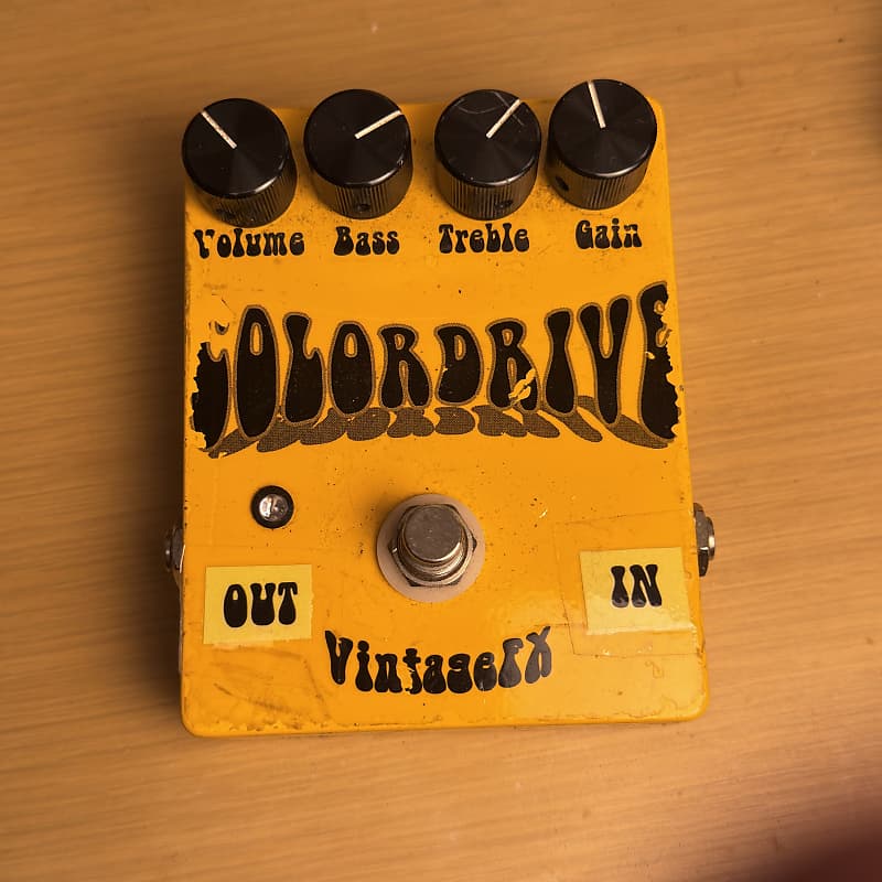 Vintage FX Colordrive - Yellow | Reverb