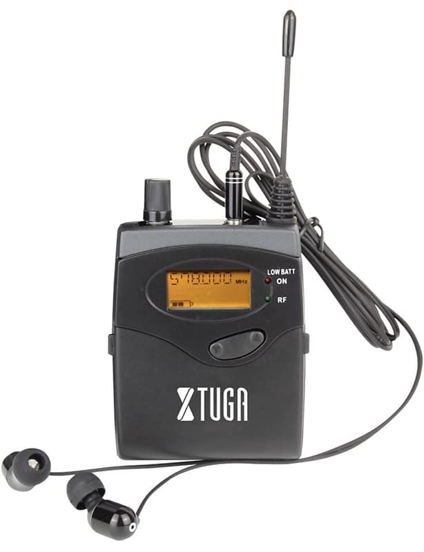 Pair of Xtuga RW2080 receiver bodypack frequency range: | Reverb