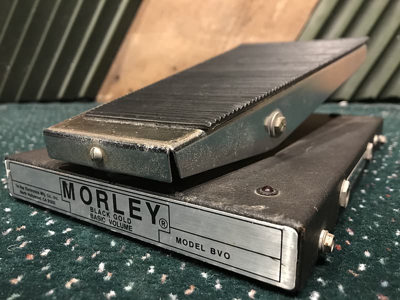 *Vintage* 1980s Morley Tel-Ray USA Black Gold Basic Volume | Reverb