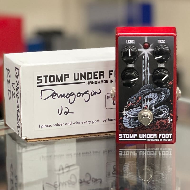 Stomp Under Foot Demogorgon V2 - RED | Reverb