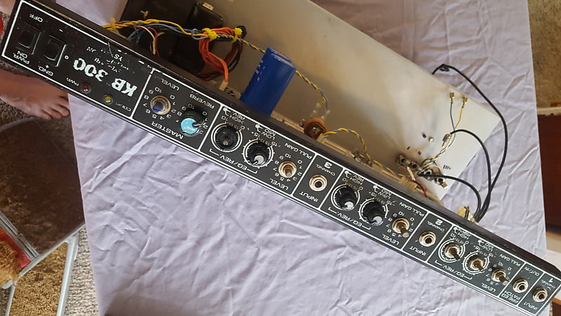 Peavey KB-300 Complete Working Chassis with reverb tank | Reverb