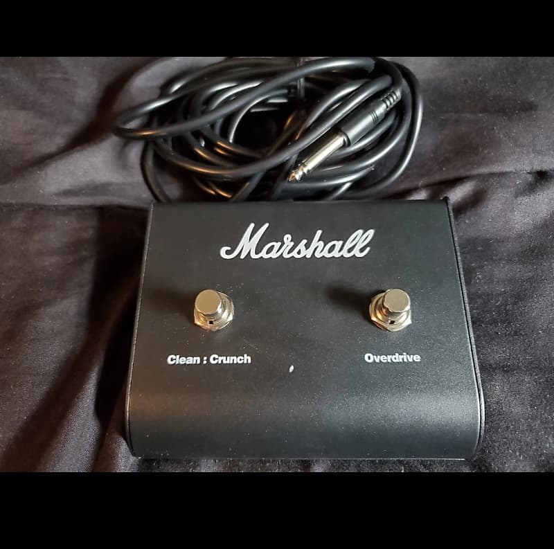 Marshall PEDL-90010 2-Button FX Amp Footswitch 2010s - Black | Reverb
