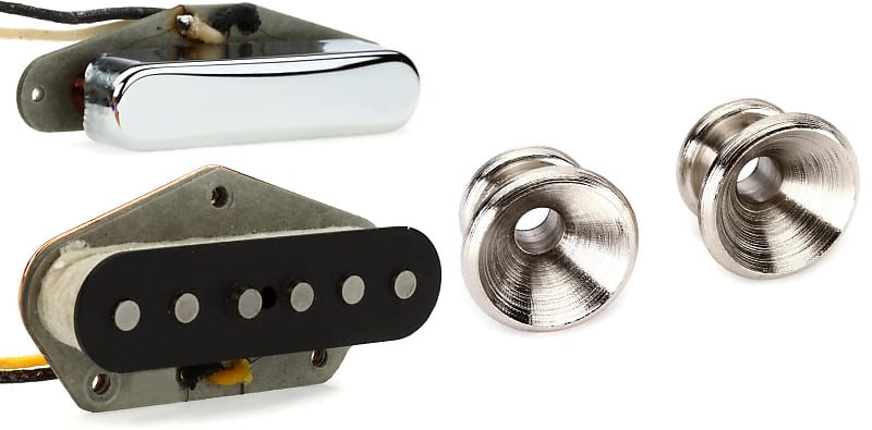 Fender Pure Vintage '64 Telecaster Single Coil 2-piece Pickup | Reverb