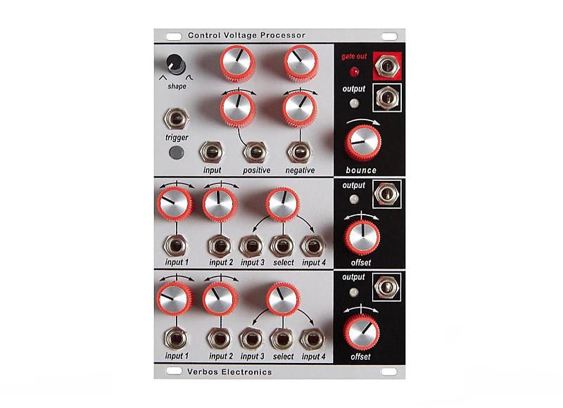 Verbos Electronics Control Voltage Processor Mixer + Slew | Reverb UK