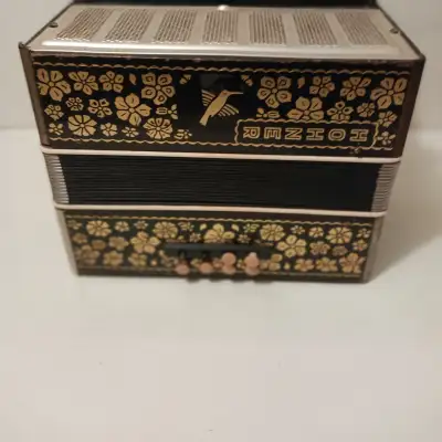 Hohner Accordion 1960s Black And Gold | Reverb