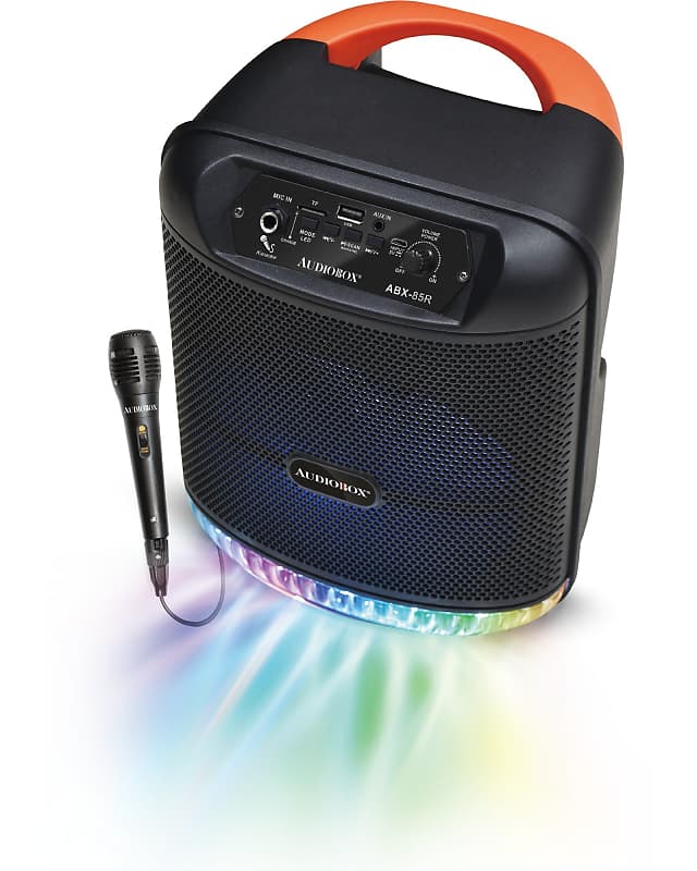 Audiobox ABX-85R 8" PA Speaker with 180° Light Show | Reverb