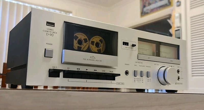 VINTAGE SANSUI CASSETTE TAPE DECK/RECORDER/MADE IN JAPAN | Reverb