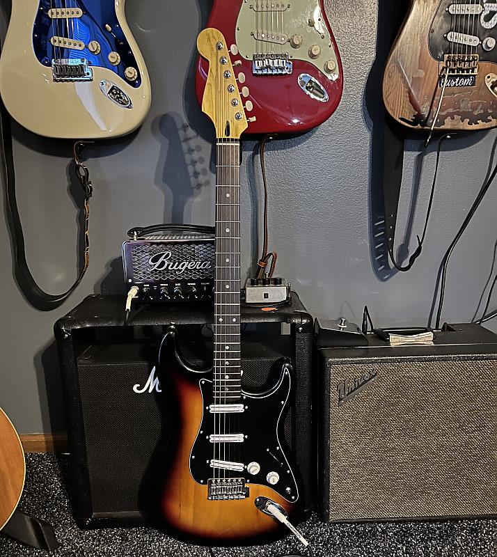 Custom Stratocaster 3 Humbuckers coil split reversed | Reverb