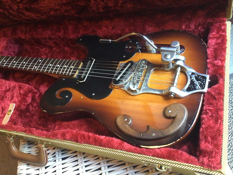 Hayride Bigsby B16 telecaster 2020 Sunburst | Reverb