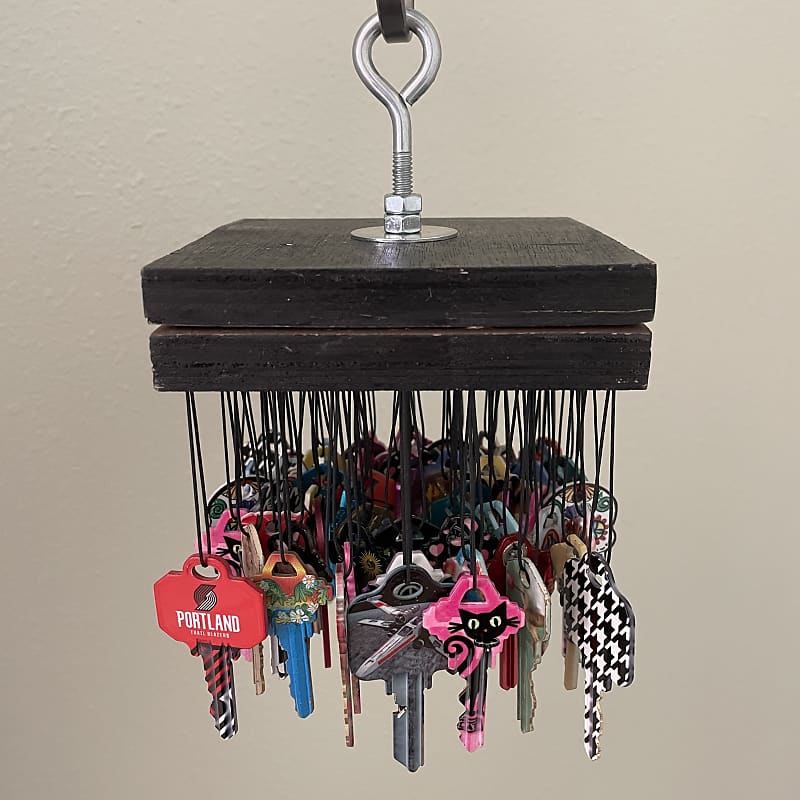 Upcycled Percussion - Key Chimes - Large - Colorful Keys | Reverb