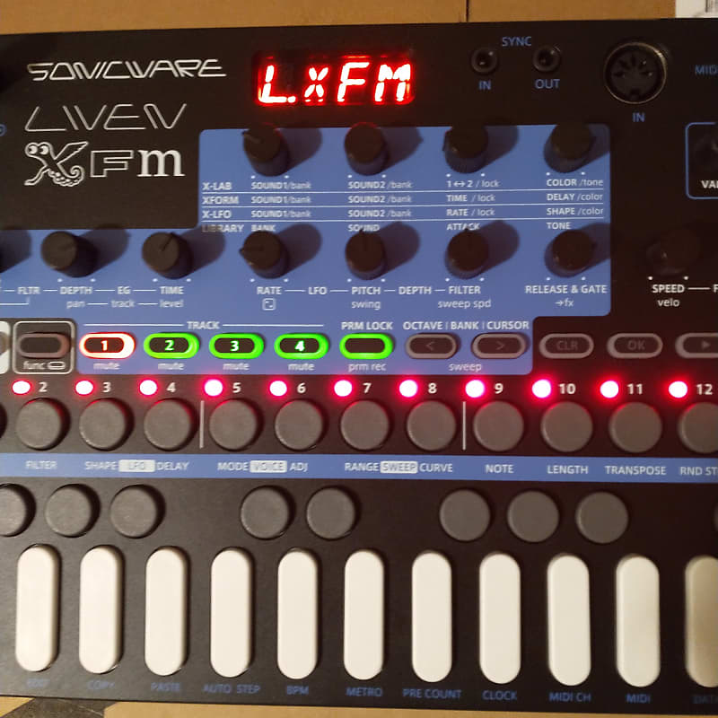 Sonicware Liven XFM 27-Key Multi-Track FM Synthesizer | Reverb