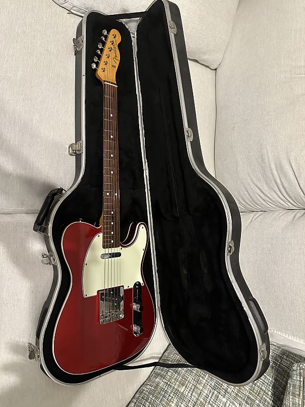 Fender Japan Exclusive 60s Telecaster Custom Candy Apple Red | Reverb