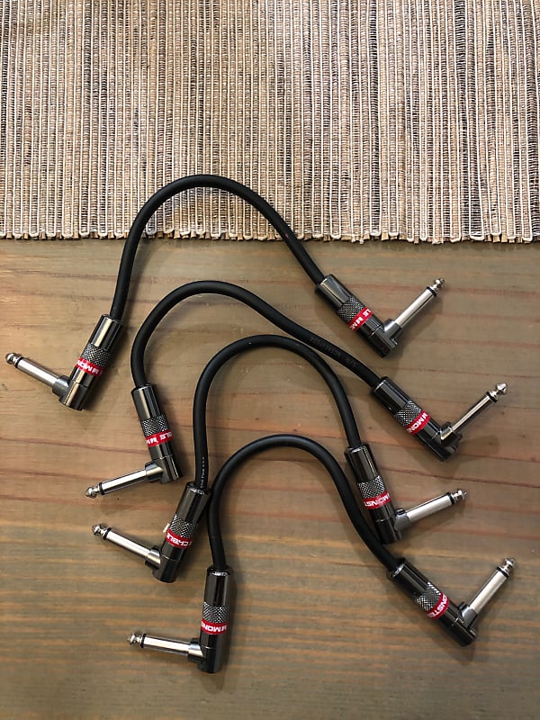 4 Monster Prolink 6" Patch Cables | Reverb