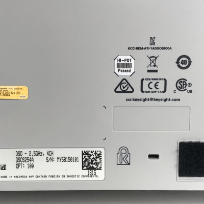 Keysight DSOS254A Digital Oscilloscope 2.5GHz 2.5GSa/s 10 Bit | Reverb