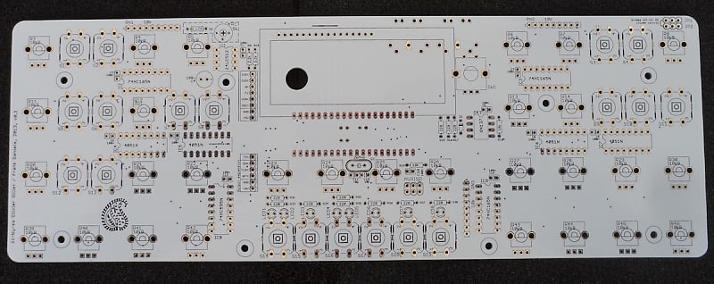 Mutable Instruments Shruthi XT control board PCB | Reverb