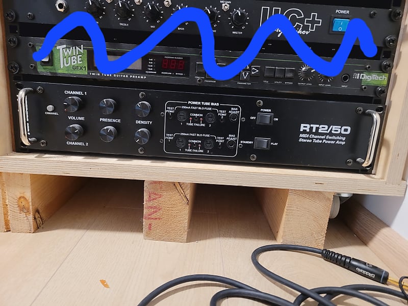 Randall RT250 MIDI switching tube power amp | Reverb