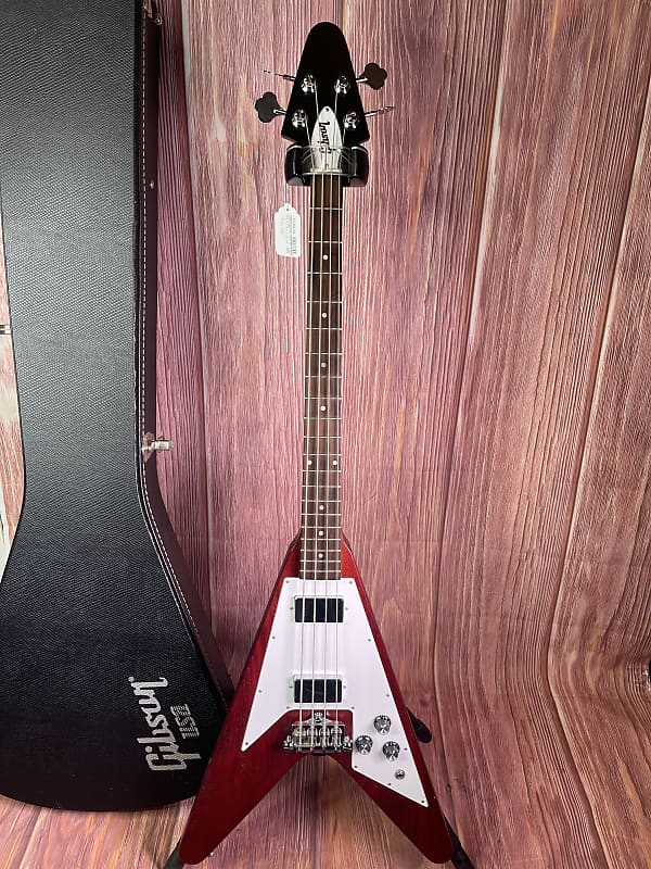 Gibson Flying V Bass 2012 Red | Reverb