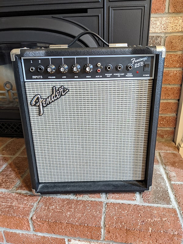 Fender Frontman 25B Bass Amp 2002 Black | Reverb