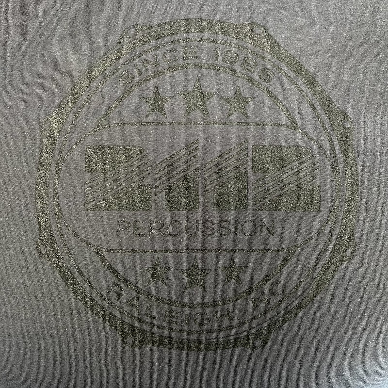 T-Shirt Graphite Black 2112 Black Hoop Logo XL | Reverb