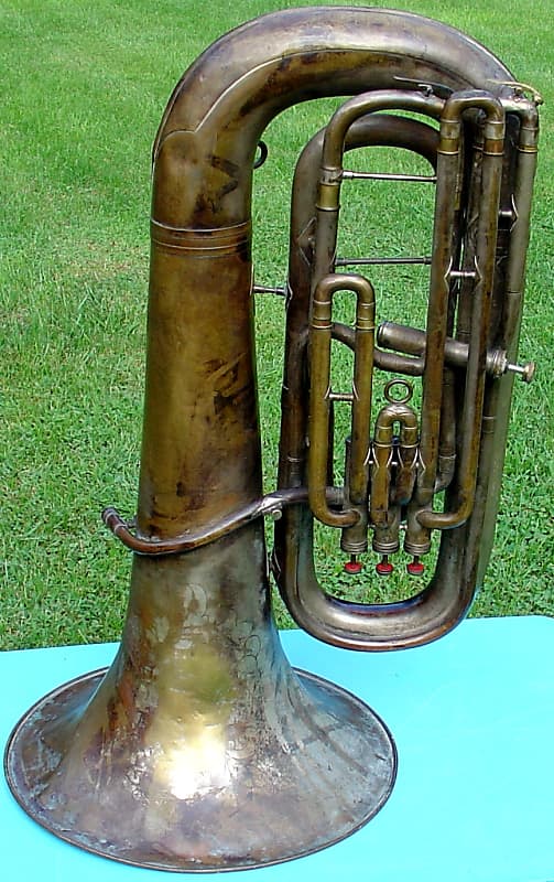 Vintage MARTIN 4 valve tuba | Reverb