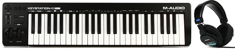 M-Audio Keystation 49 MK3 49-key Keyboard Controller Bundle | Reverb
