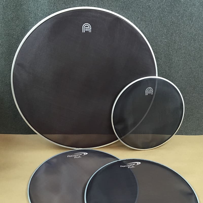 Set of (4) Mesh Drumheads - 10 13 13 18 Convert Your SPL | Reverb