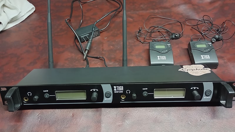 XTuga IEM 1200 2000's - Black | Reverb