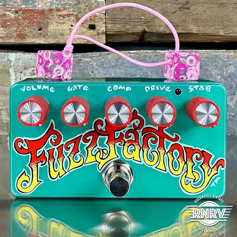 ZVEX Custom Hand Painted Fuzz Factory P025 | Reverb