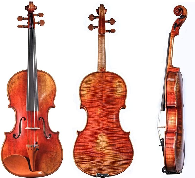 D Z Strad Violin Outfit- Model 365 (Light Antique Finish) | Reverb