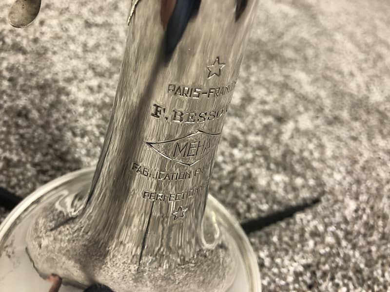 Besson Meha (French) Silver Trumpet | Reverb