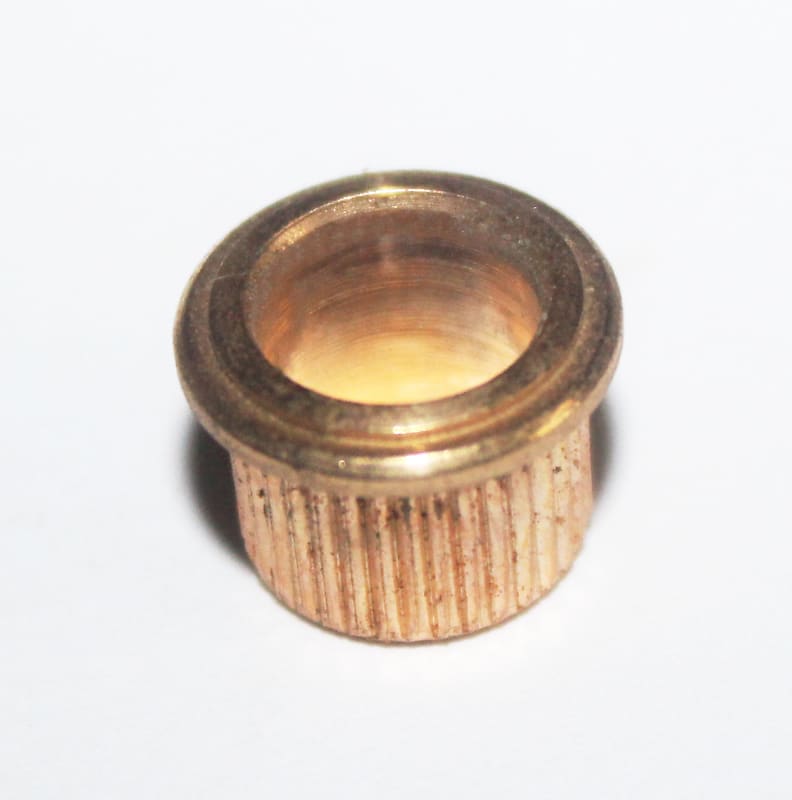 Vintage 1963 Gibson Firebird Tuner Ferrule Banjo Bushing Gold | Reverb