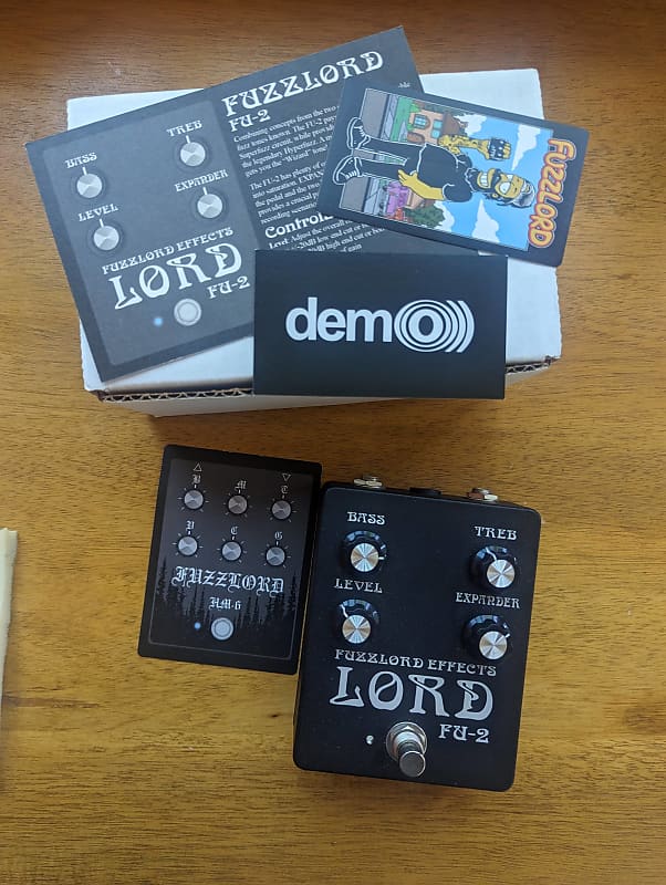 FuzzLord FU-2 2021 - black | Reverb