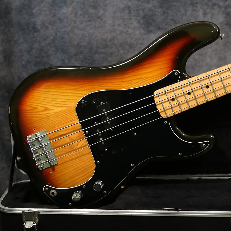 1978-80 Fender Precision Bass - Sunburst | Reverb España
