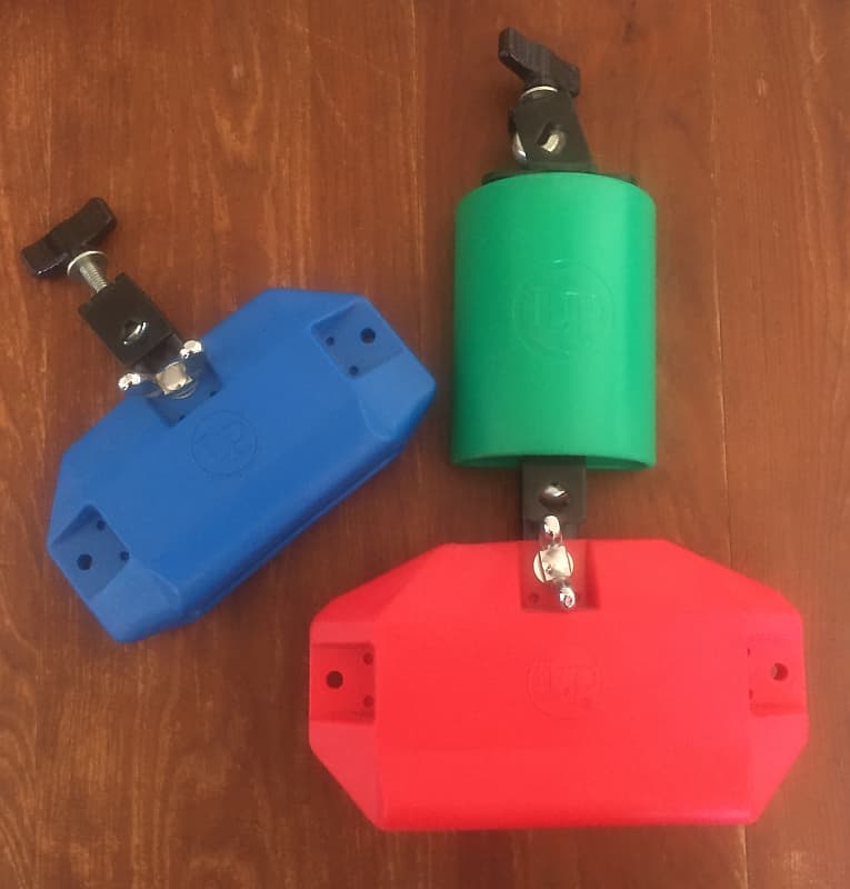 Set of three LP Jam Blocks w/ Bracket | Reverb