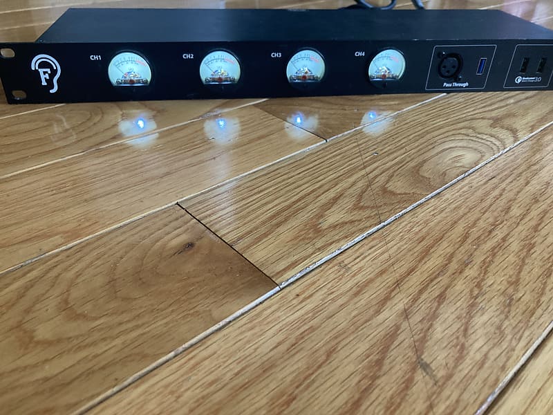 Fredenstein Meter Hub w/ USB power hub, USB 3.0 port, and XLR | Reverb