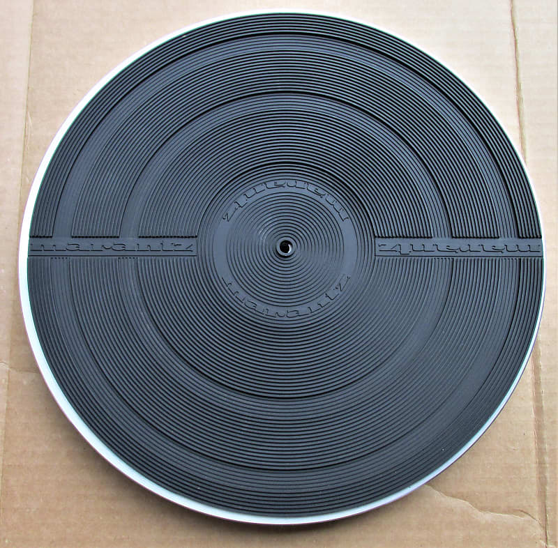 Marantz 6100 Turntable Platter with Marantz Mat-Marantz Japan | Reverb