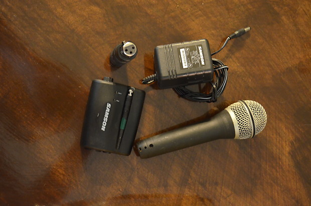 Samson Q7 Microphone, AX1 Transmitter, AR1 Receiver Wireless | Reverb