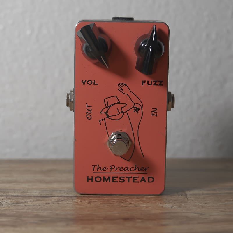 Homestead Amps The Preacher Fuzz 2023 - Orange | Reverb