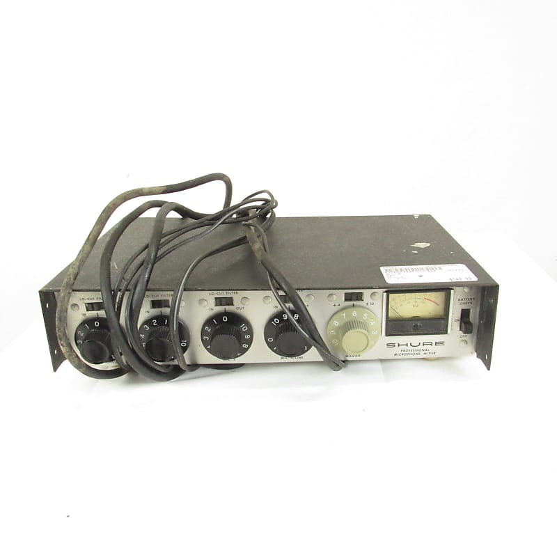 Shure M67 Professional Microphone 4-Channel Mixer 1968-1987 - | Reverb