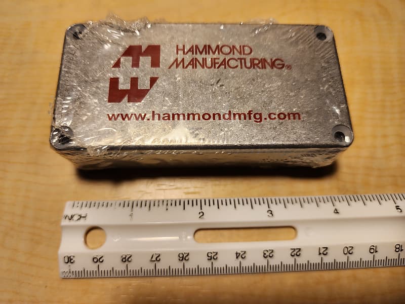 2020 Hammond USA Pedal Enclosure Chassis Kit Aluminum New | Reverb