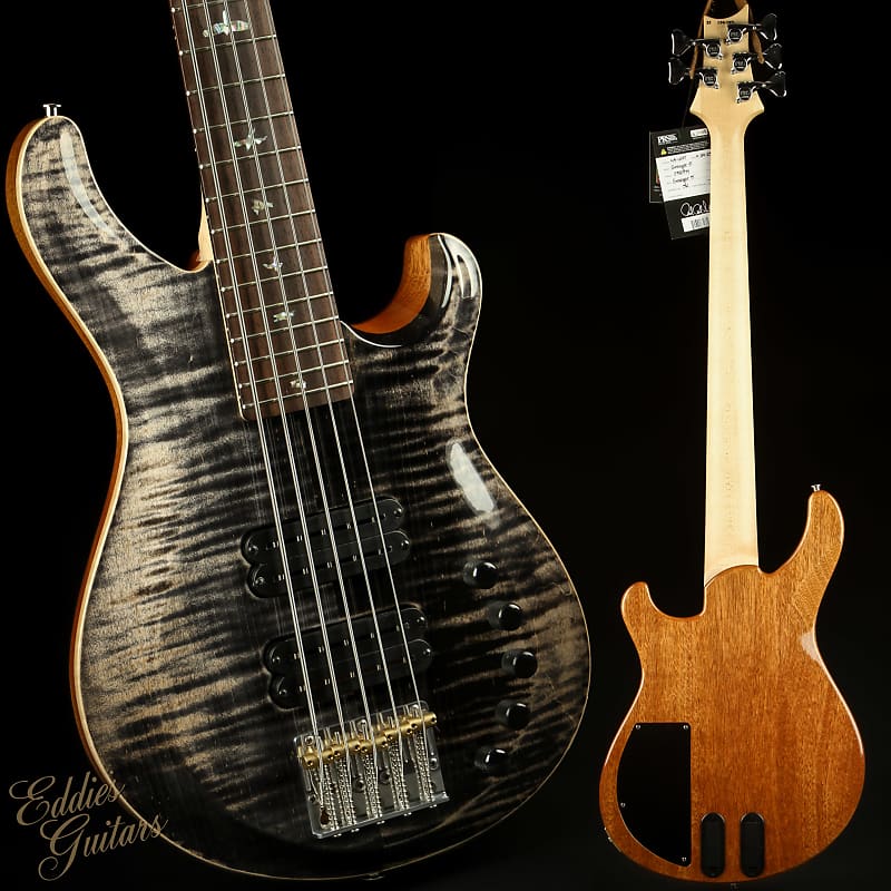 PRS Grainger 5 String Bass - Charcoal | Reverb
